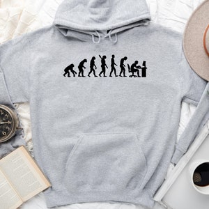 Evolution of Programmer Hoodie, Born to Coding Hoodie, Funny Programmer ...