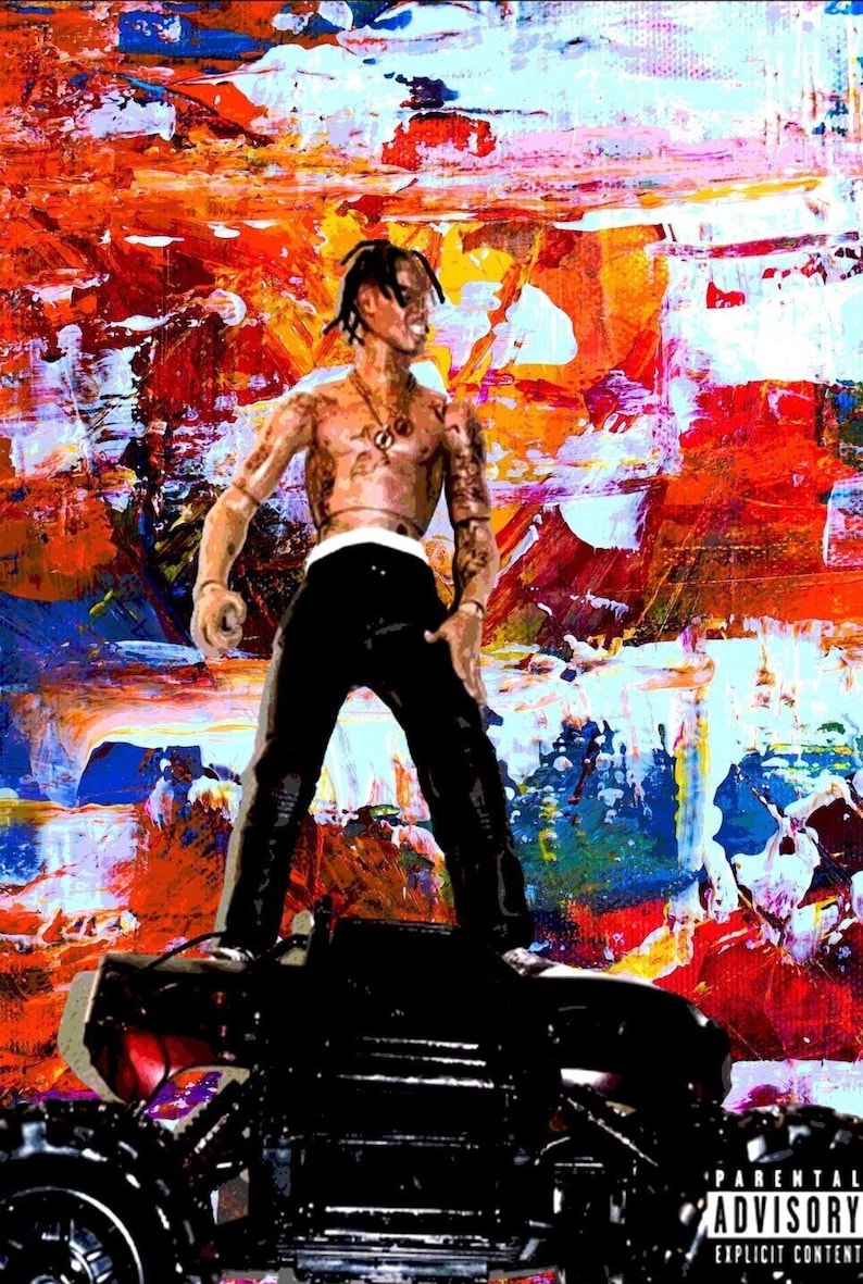 Travis Scott - Printable Wall Art | Album Art - Etsy