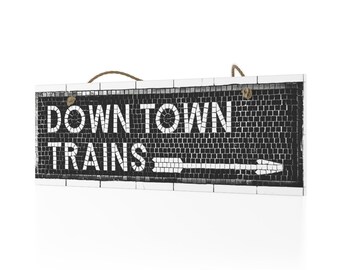 Nyc Subway Sign | Etsy