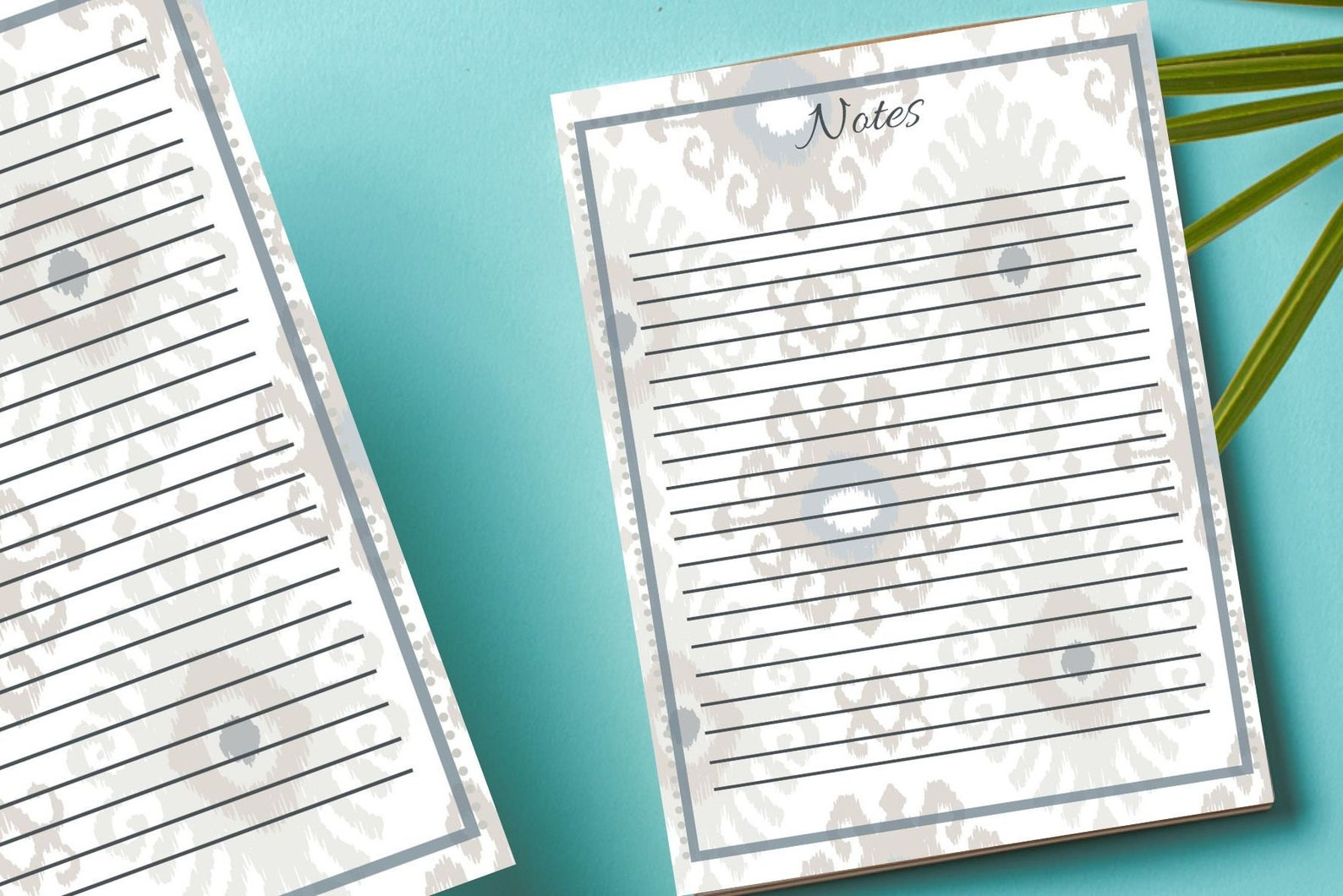 Stationary Note Paper for Notepads, Printable Paper to Build Your Own ...