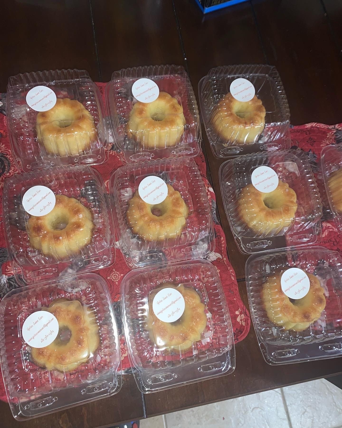 Mini 7-up Bundt Cakes - Etsy