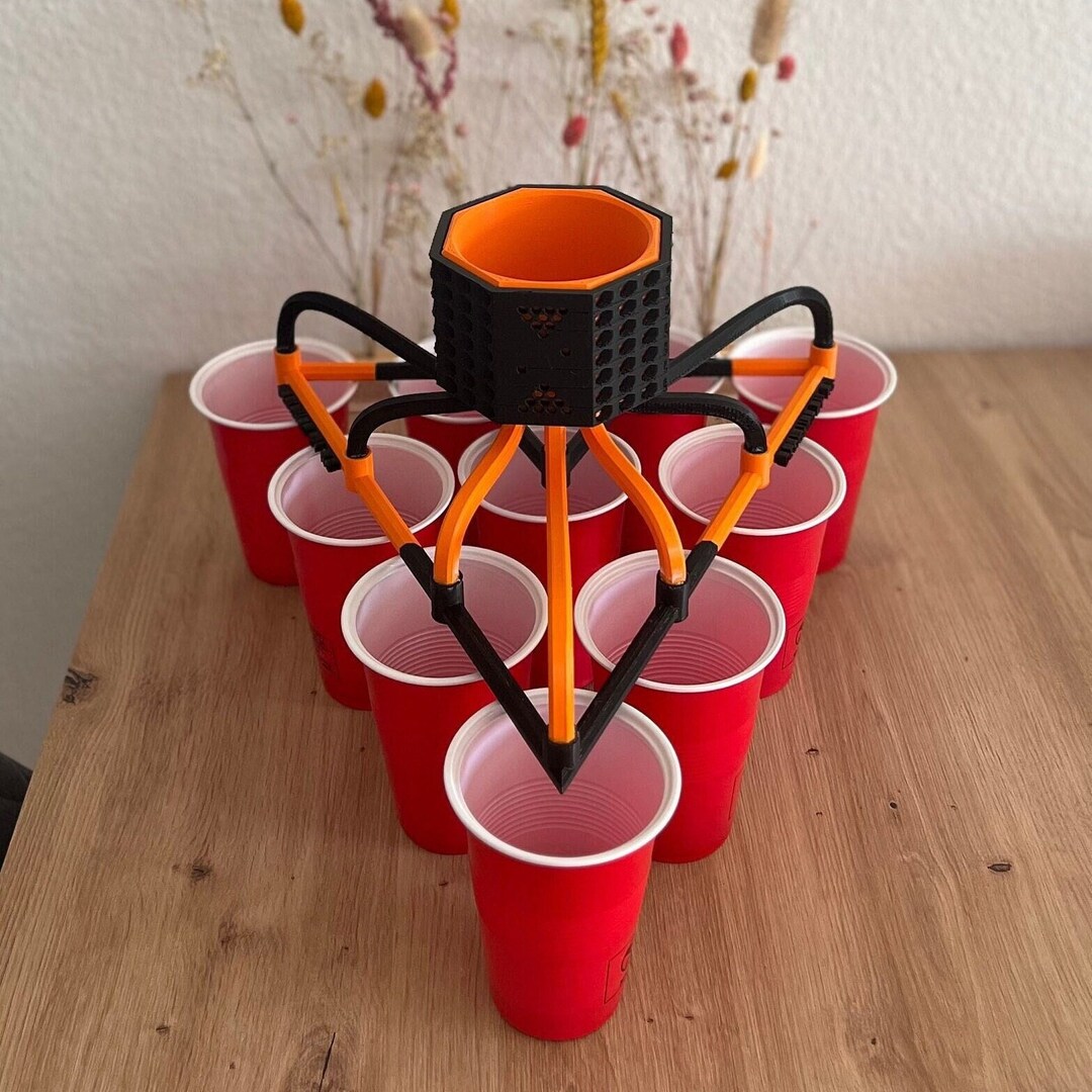 Beer Pong Octopus Funnel / Beerpong / Party / Gift / 3D Printed ...