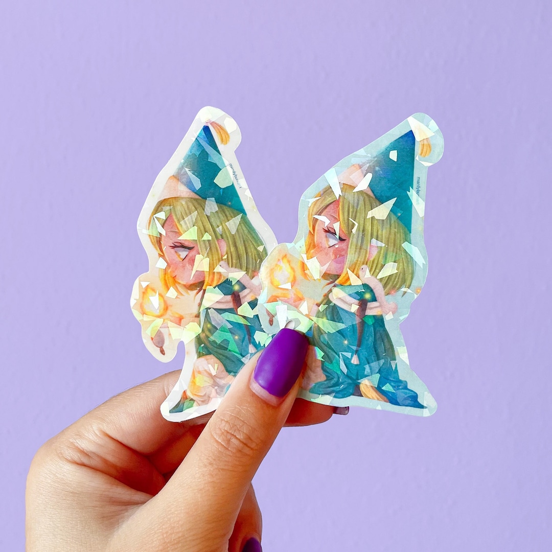 Holographic Sticker Atelier of Witch Hat Tongari Boushi No Atelier Coco ...