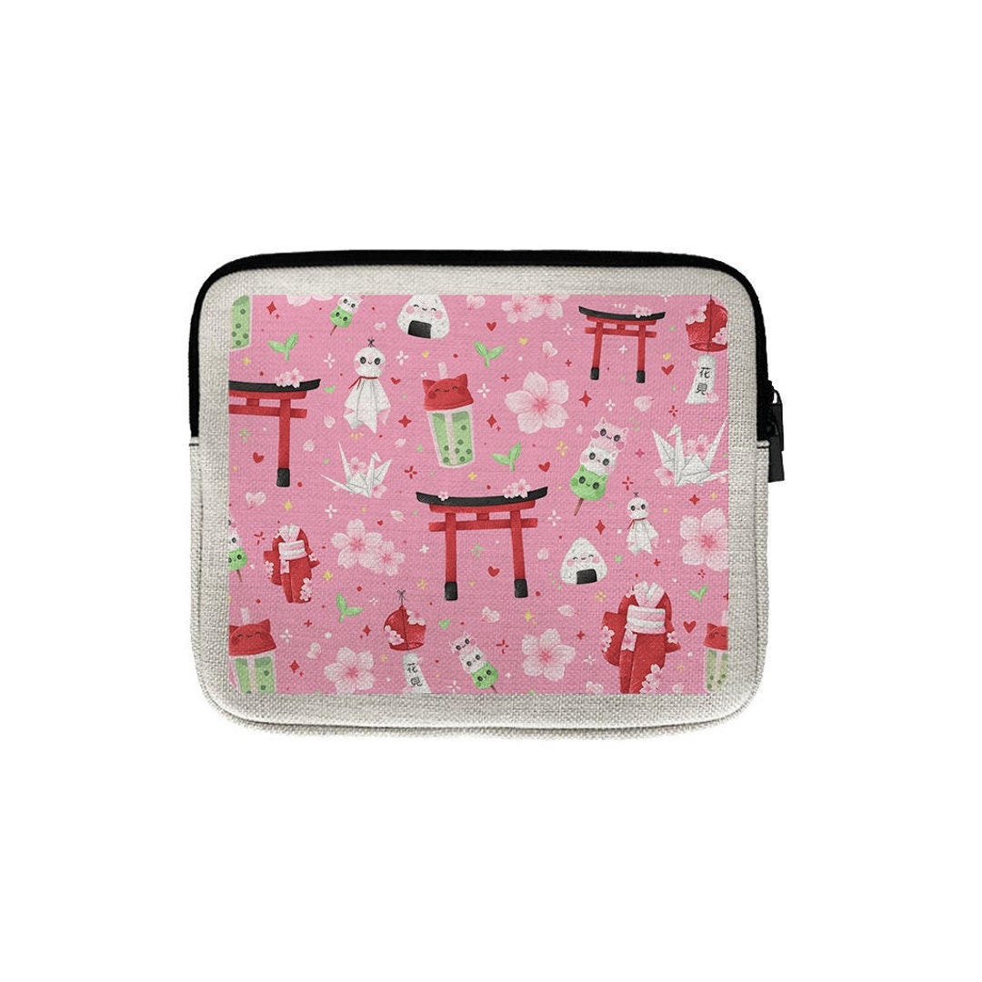 Tablet Computer Case Hanami Japan Cherry Blossom Sakura Torii Japan ...