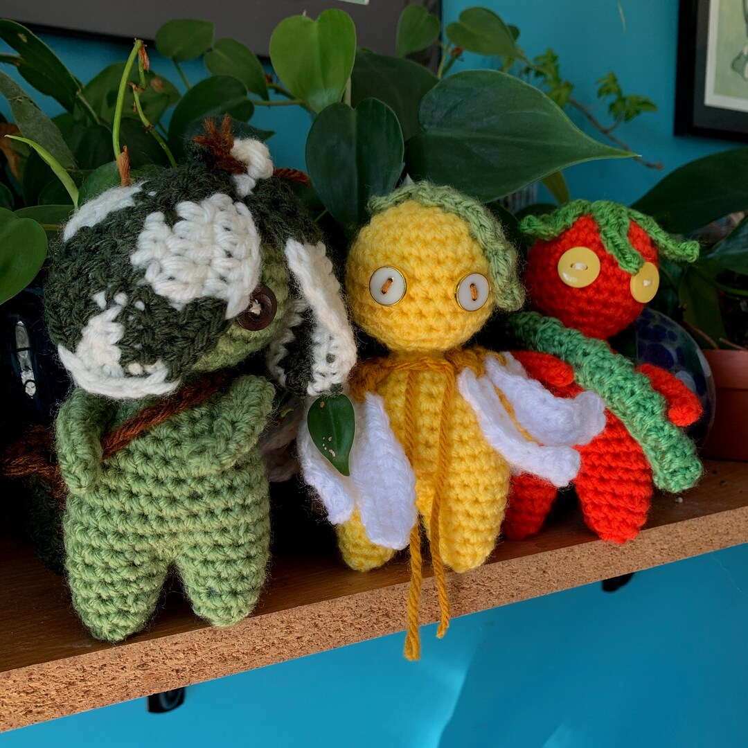 3-in-1 Sprite Doll Bundle PDF Pattern Low Sew Crochet Doll Pattern - Etsy