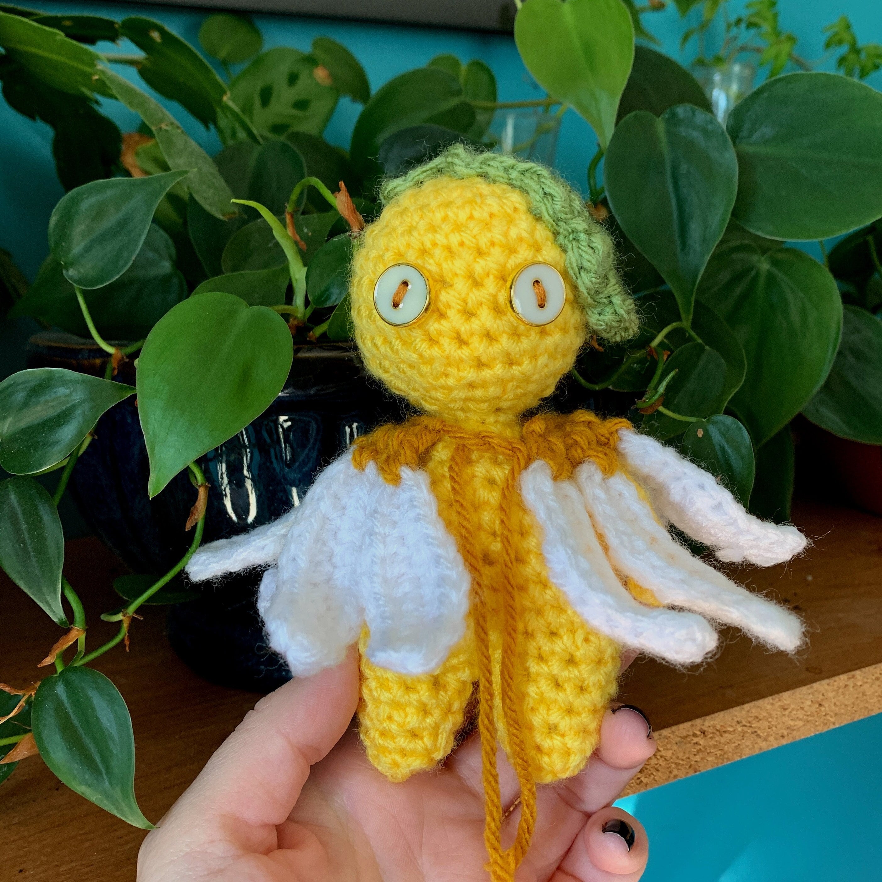 Daisy Sprite PDF Pattern Low Sew Crochet Doll Pattern - Etsy