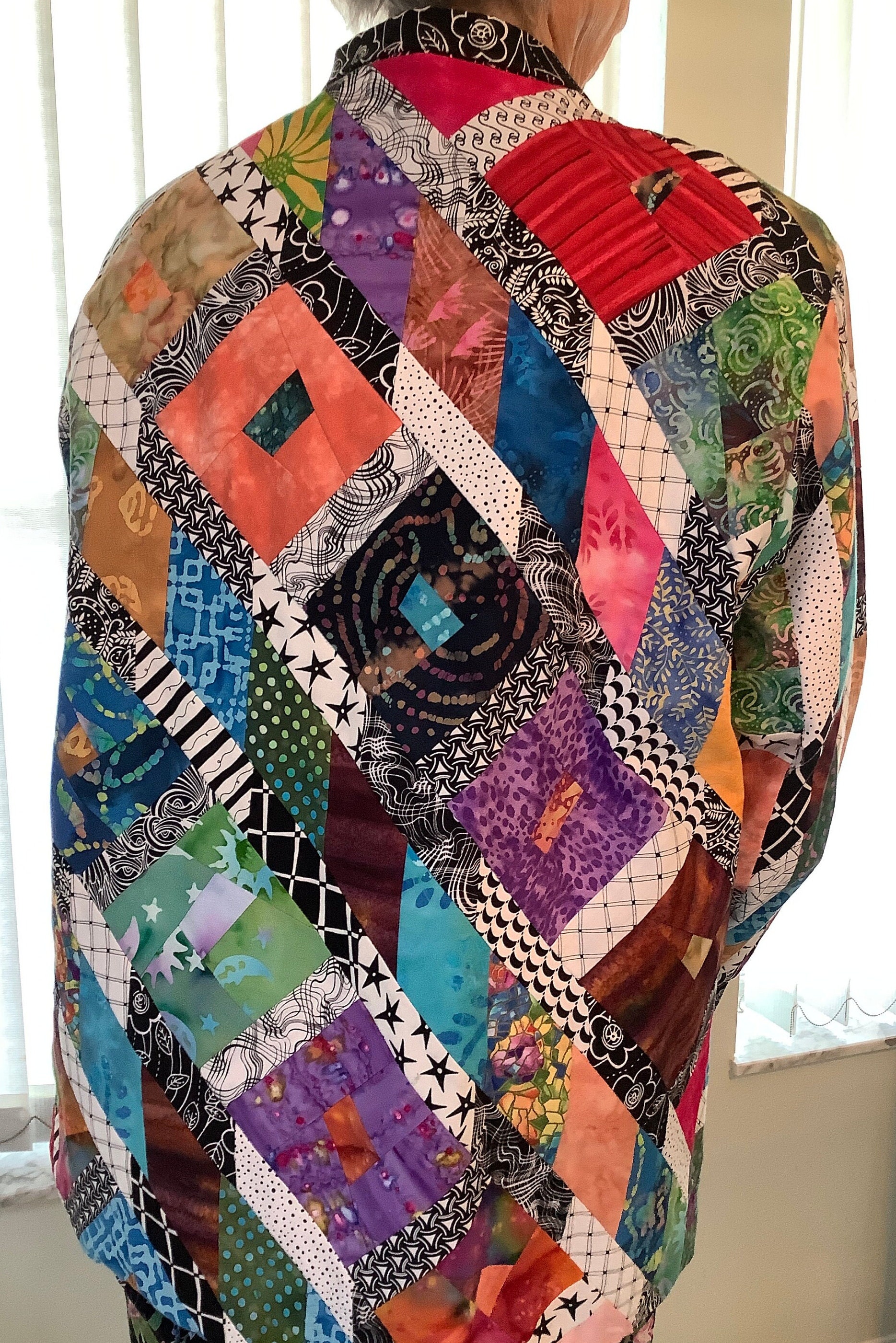 Patchwork Jacket - Etsy