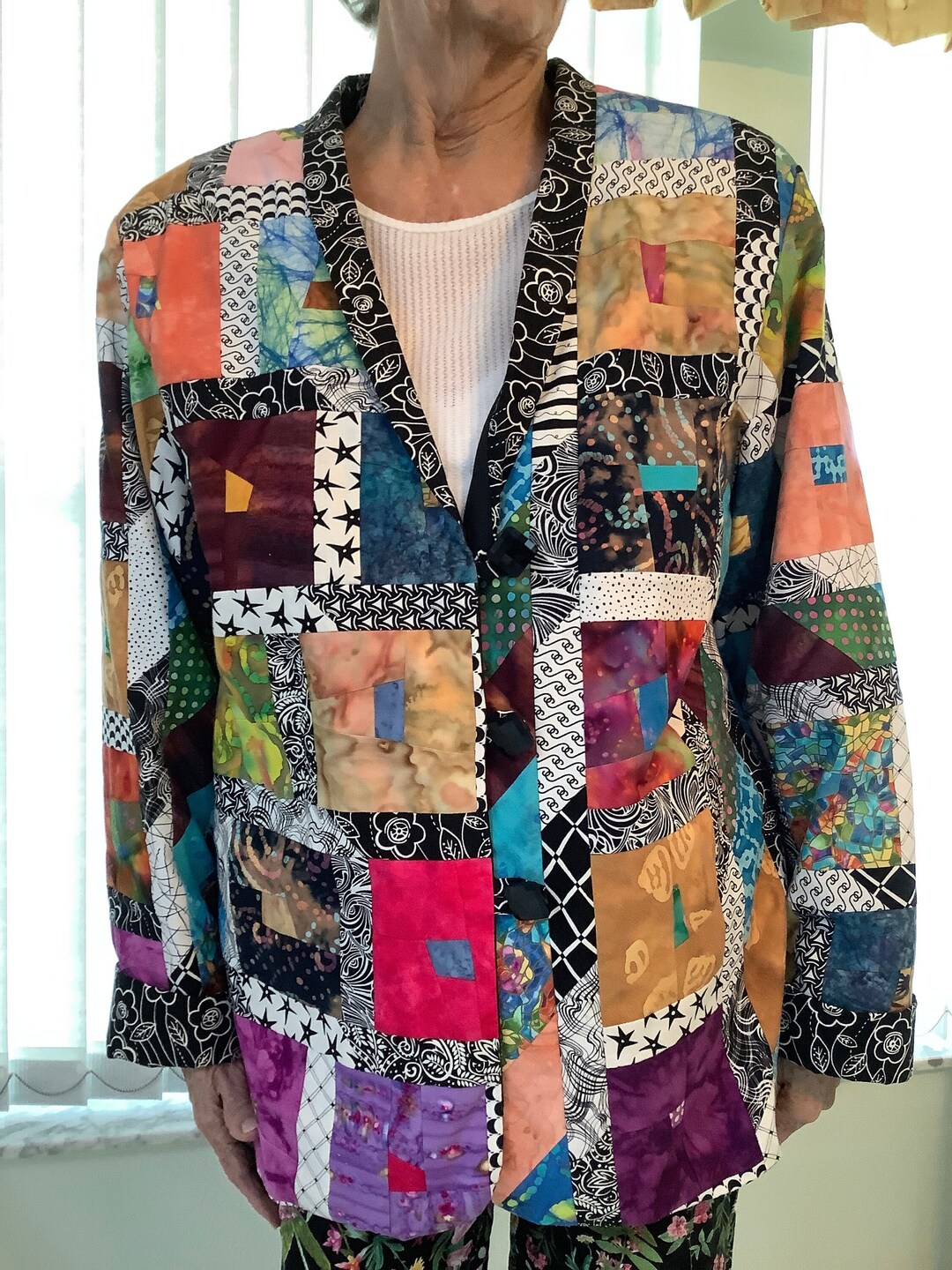 Patchwork Jacket - Etsy