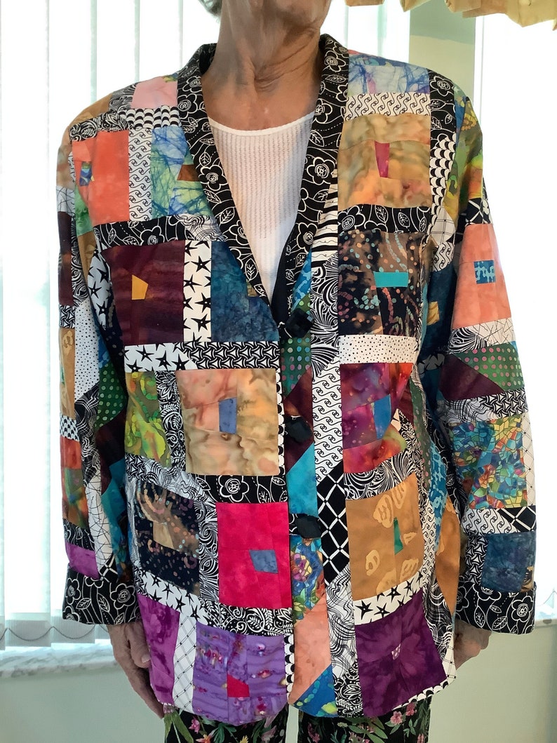 Patchwork Jacket - Etsy