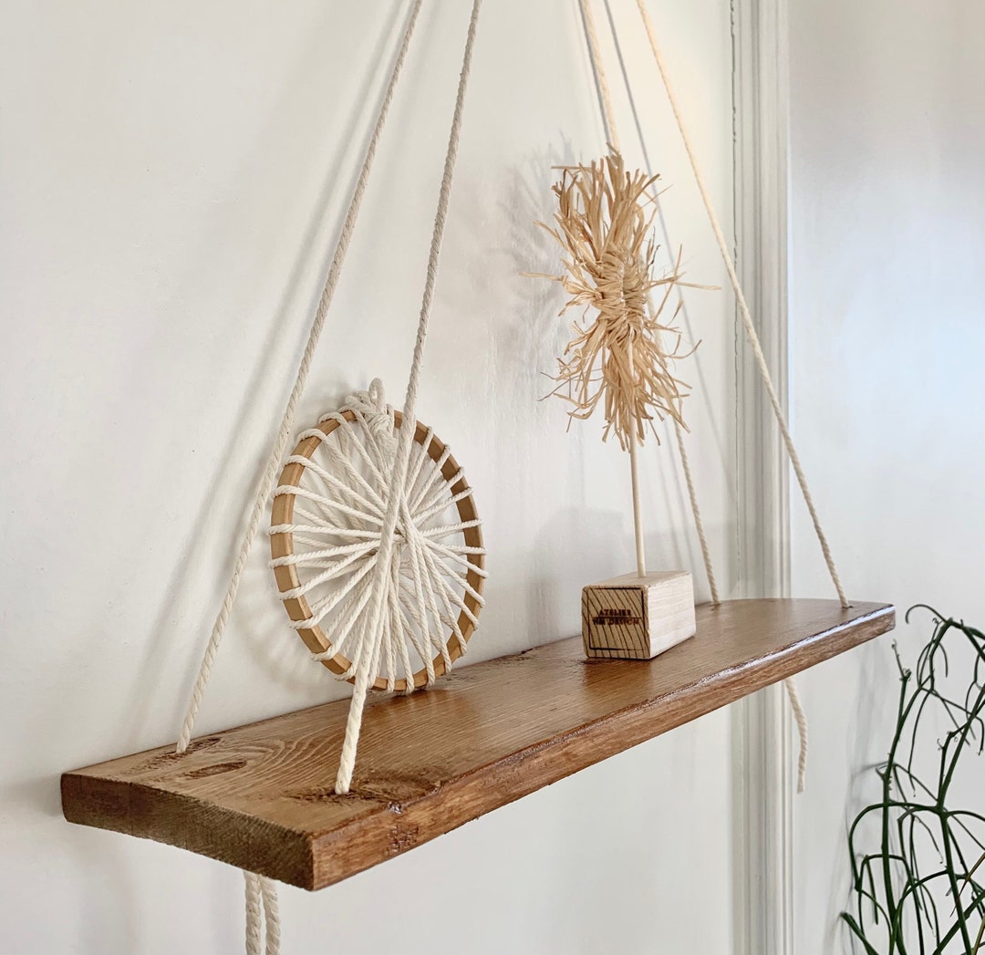 20 Inch Wooden Wall Shelf Solid Wood Wall Storage Wooden Wall Decor for Bedroom Wall Accessory and Decor Etsy