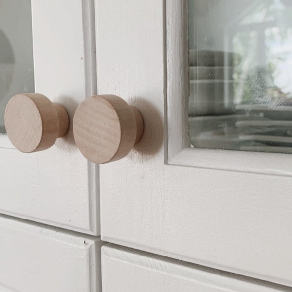 Wood Cabinet Knobs - Etsy