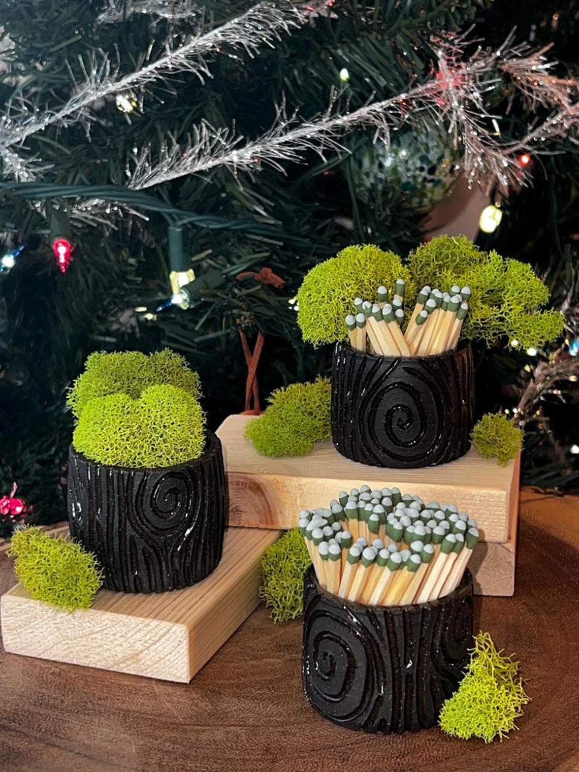 Tree Stump Match Striker Ceramic Match Striker - Etsy