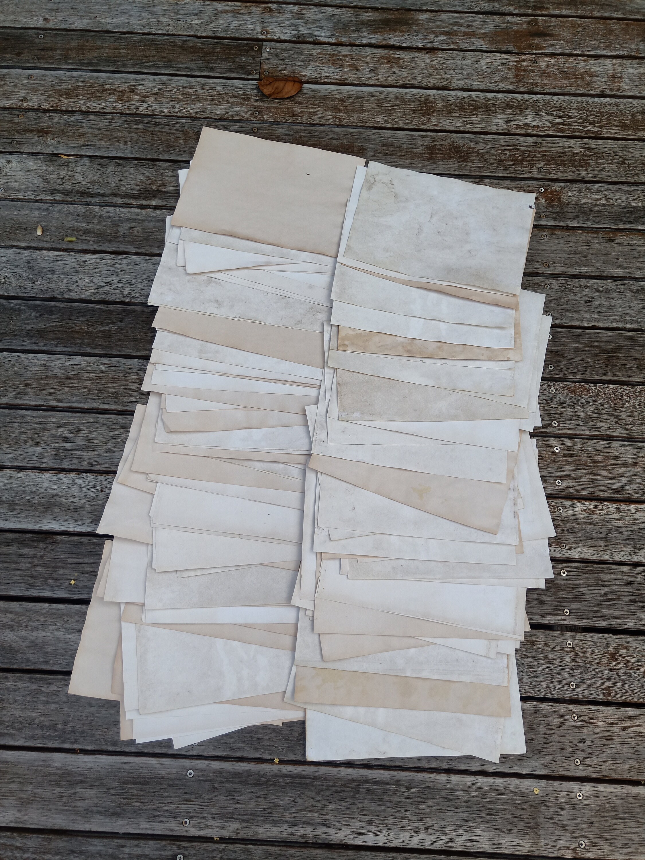 Tea/coffee Dyed Paper - A4 Size | Vintage, Aged, Antique Style Paper ...
