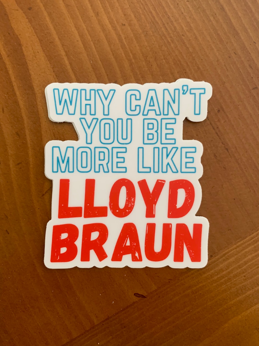 Seinfeld Inspired Vinyl Sticker | Why Can't You Be More Like Lloyd ...