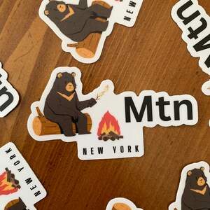 Bear Mountain, New York Sticker | State Park | Laptop | Water Bottle ...