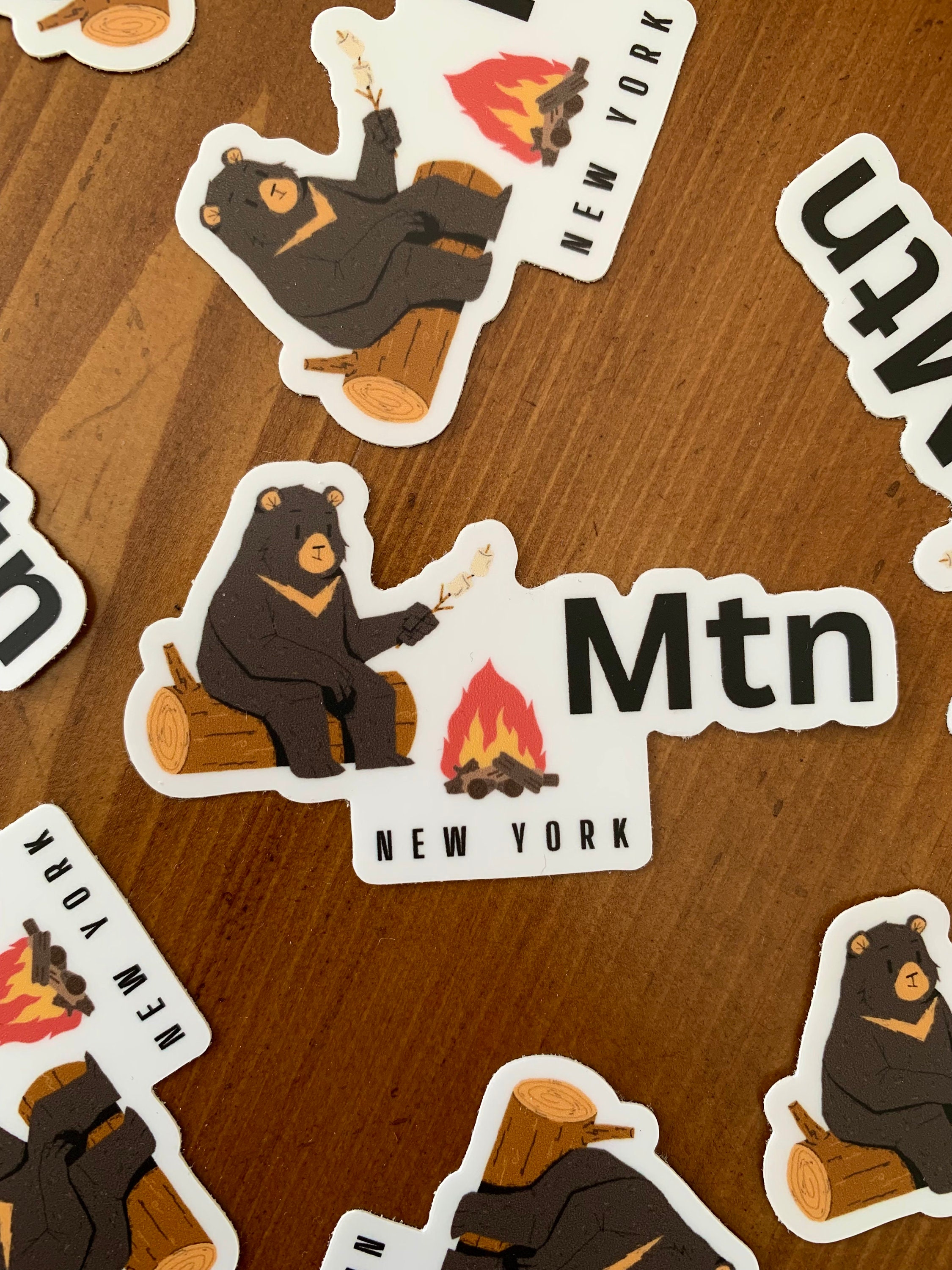 Bear Mountain, New York Sticker | State Park | Laptop | Water Bottle ...