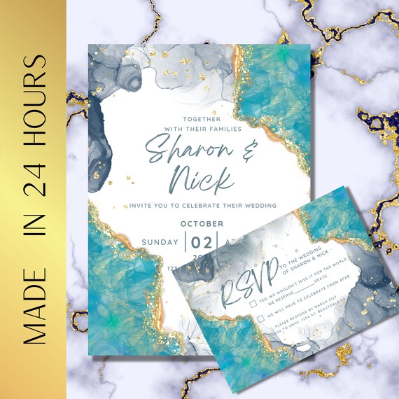 Crystal Wedding Invitations