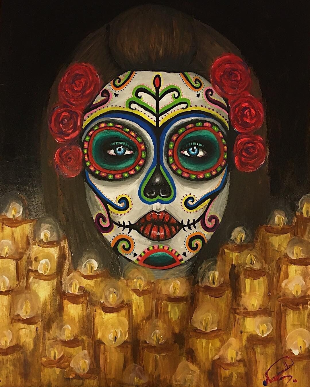 La Catrina - Print - Etsy