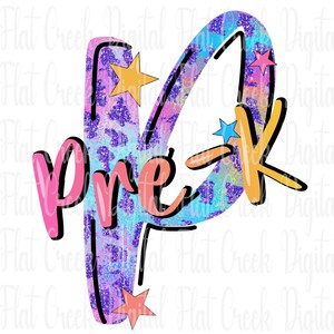 Pre-k PNG for Sublimation, First Day of School Digital Download - Etsy