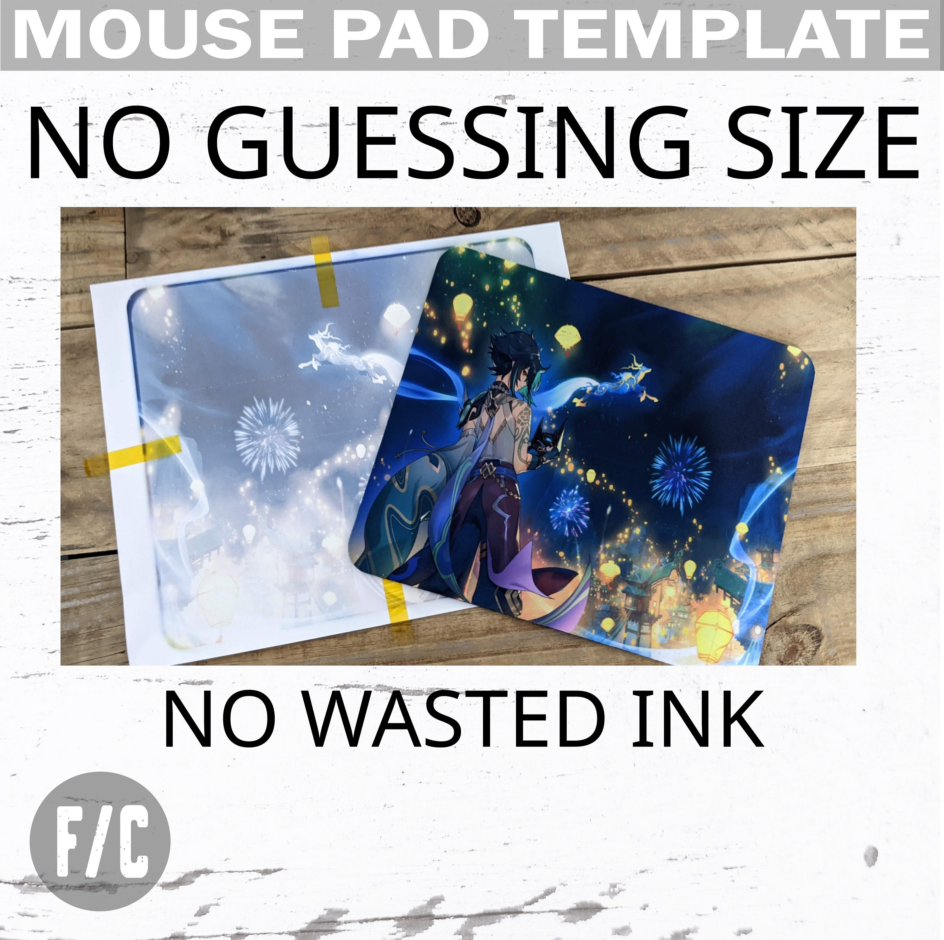 Mouse Pad Template Neoprene Mouse Pad Template Sublimation - Etsy