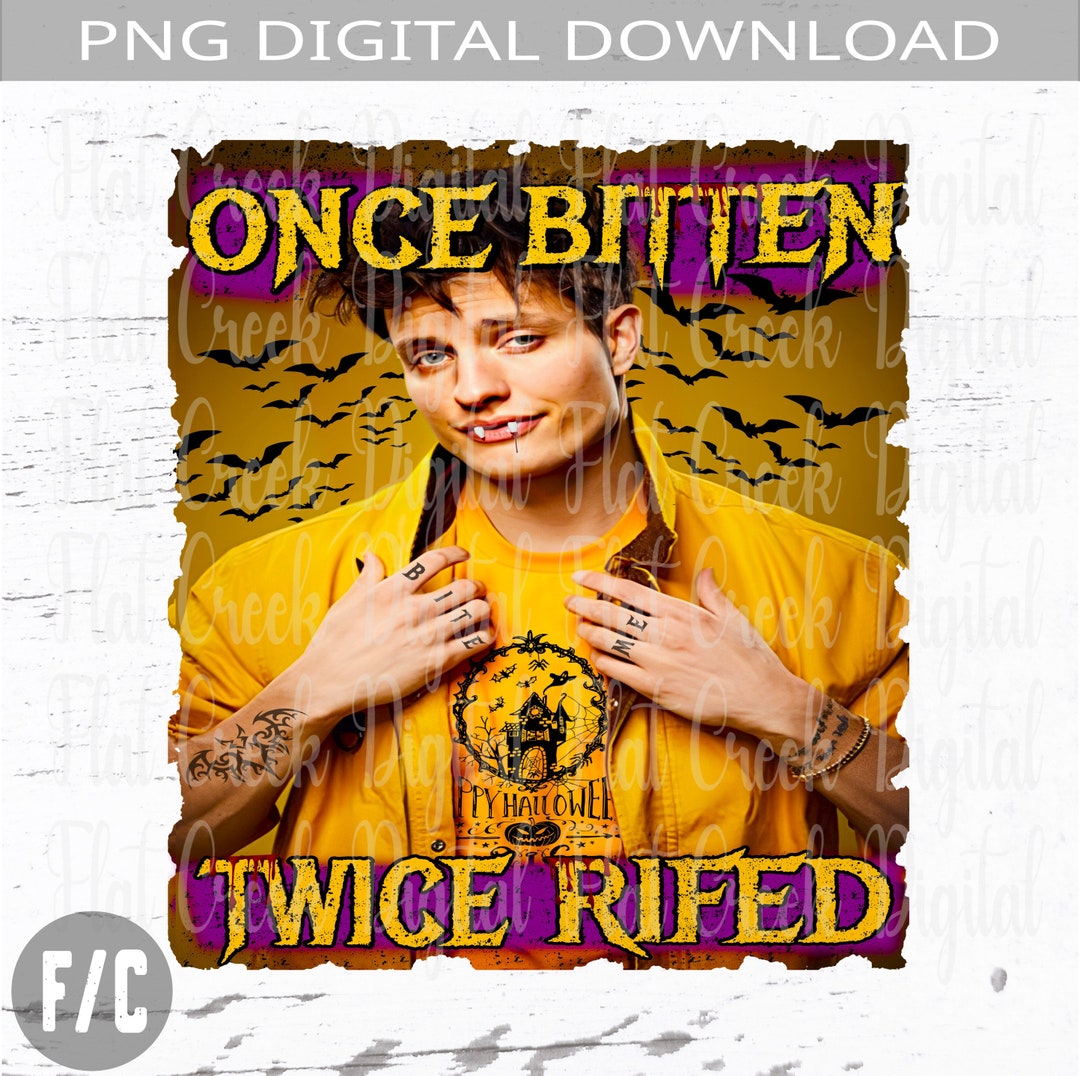 Matt Rife - Once Bitten Twice Rifed PNG - Halloween Comedian (digital ...