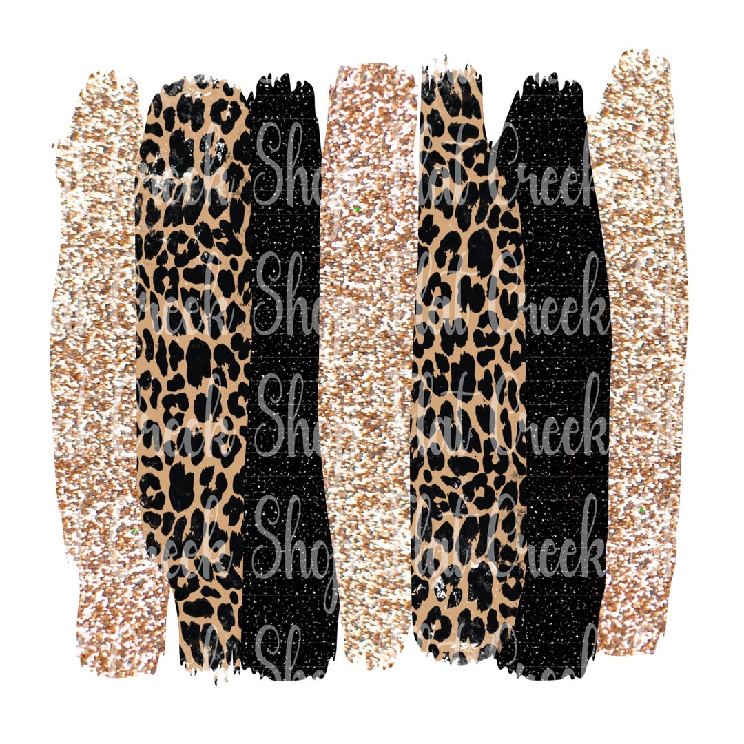 Leopard Background, Leopard Print PNG Background, Paint Stroke ...