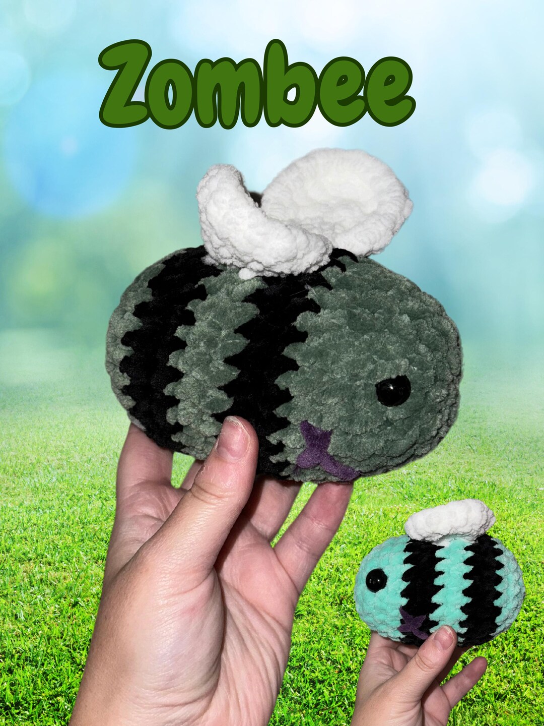 Zombee Crochet Plushie - Etsy