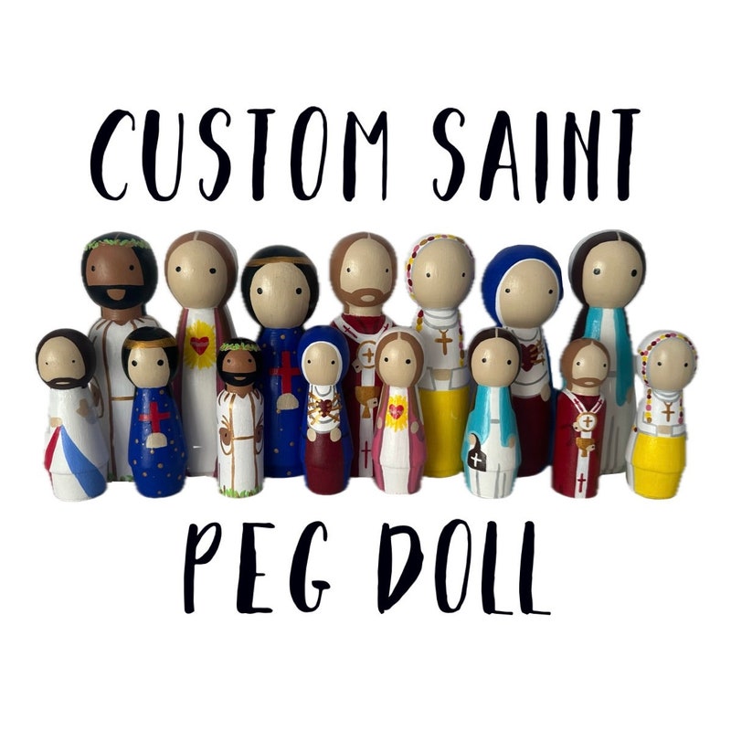 Catholic Saint Doll - Etsy