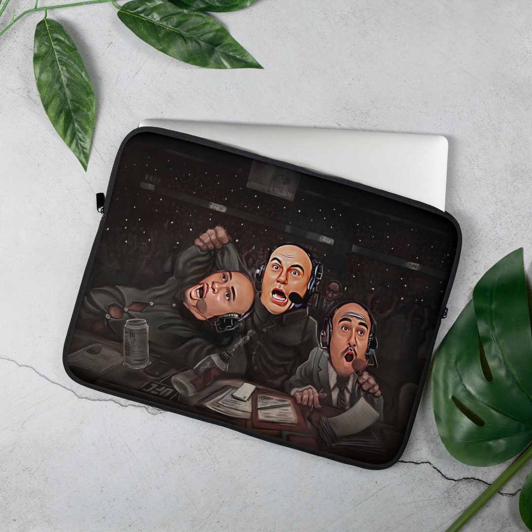 The UFC Announcer Crew Reaction Joe Rogan Laptop Sleeve - Etsy