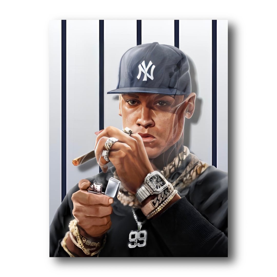 Aaron Judge MVP New York Yankee's Captain MLB Canvas Wall Decor Wall Art - Etsy