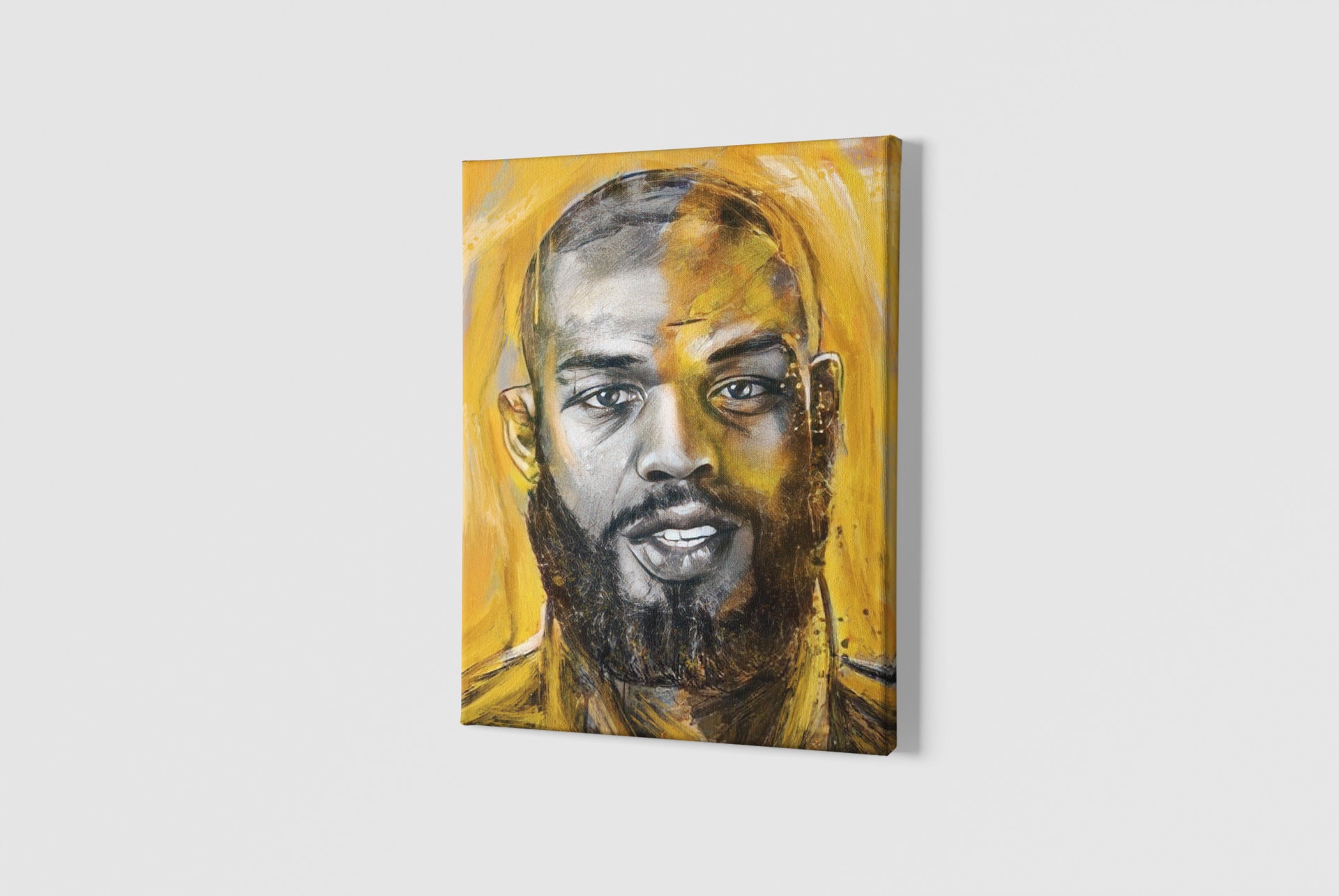 Jon Jones UFC Goat Canvas Print - Etsy