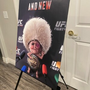 Hasbulla Mini Khabib Hasbullah Magomedov UFC Champ Canvas Print Wall ...