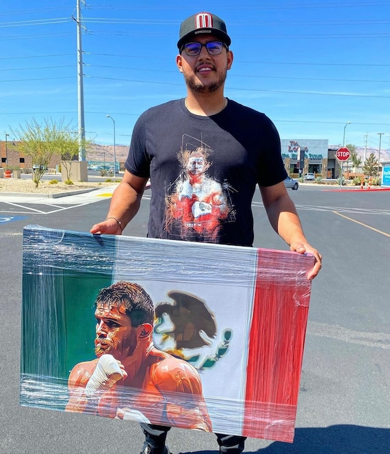 Canelo Alvarez Mexican Flag