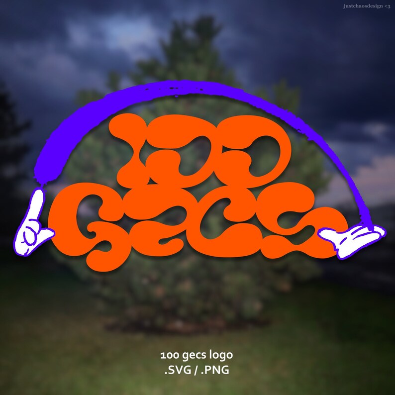 100 Gecs Logo .SVG & .PNG - Etsy