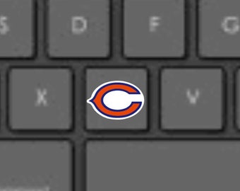 Chicago Bears Keyboard Stickers - Etsy