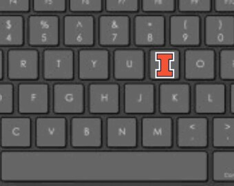 University of Illinois Logo - Etsy