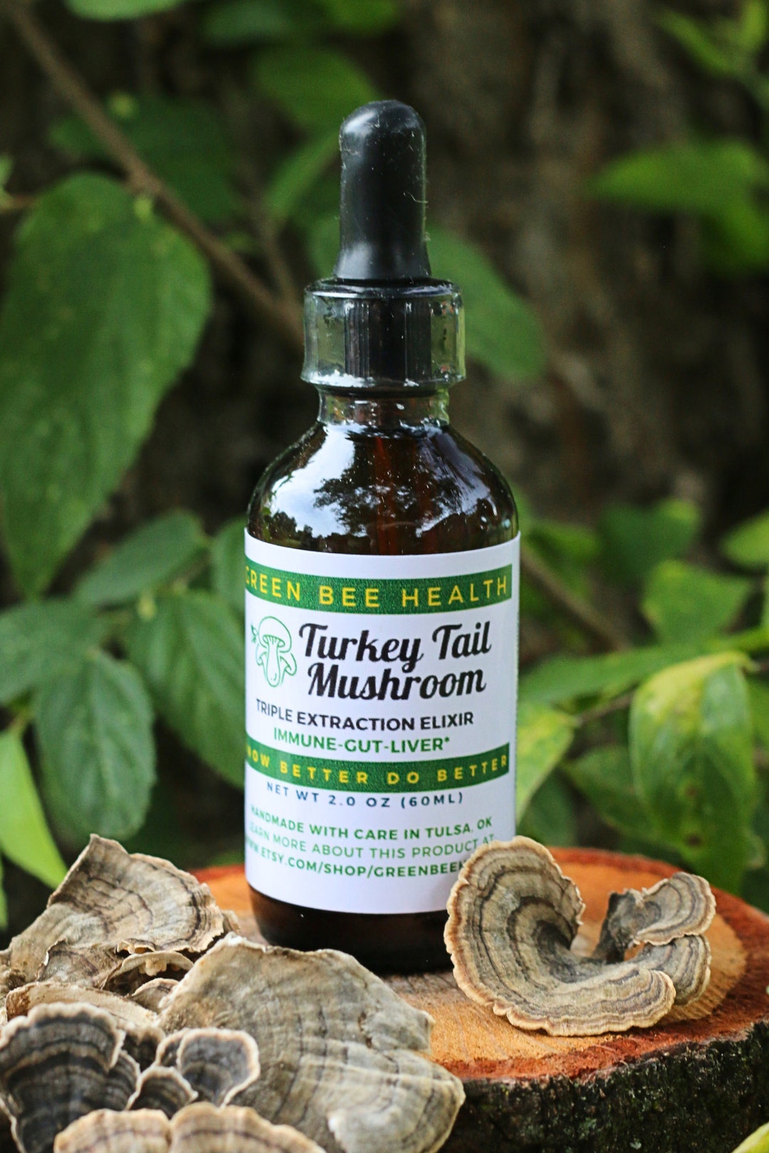 TURKEY TAIL Triple Extracted Elixir - Etsy