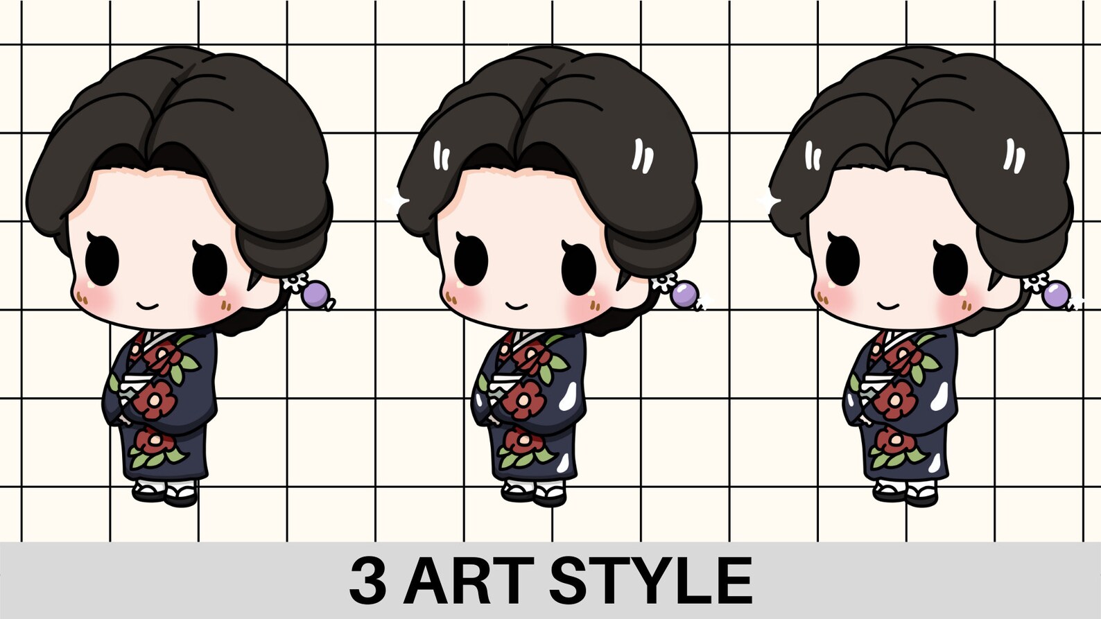 Instant Download Kawai Chibi Tamayo Digital File. Png. Psd. - Etsy