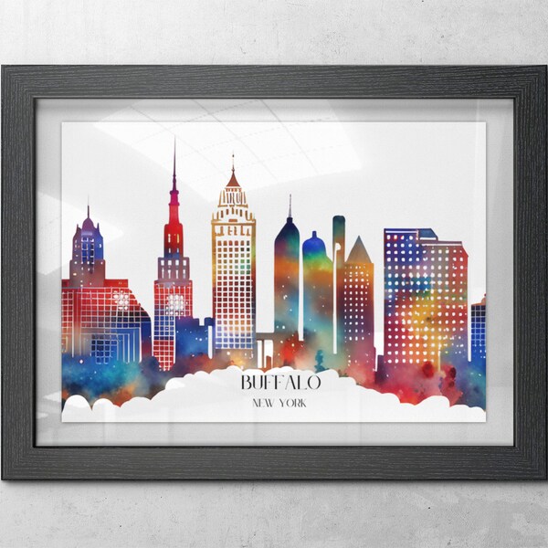 Buffalo Poster - Etsy