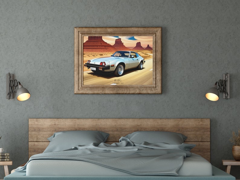 1976 Triumph TR7 Sports Car Classic Car Wall Art - Etsy