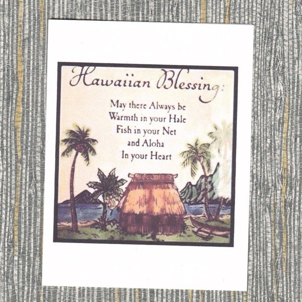 Hawaiian Card - Etsy