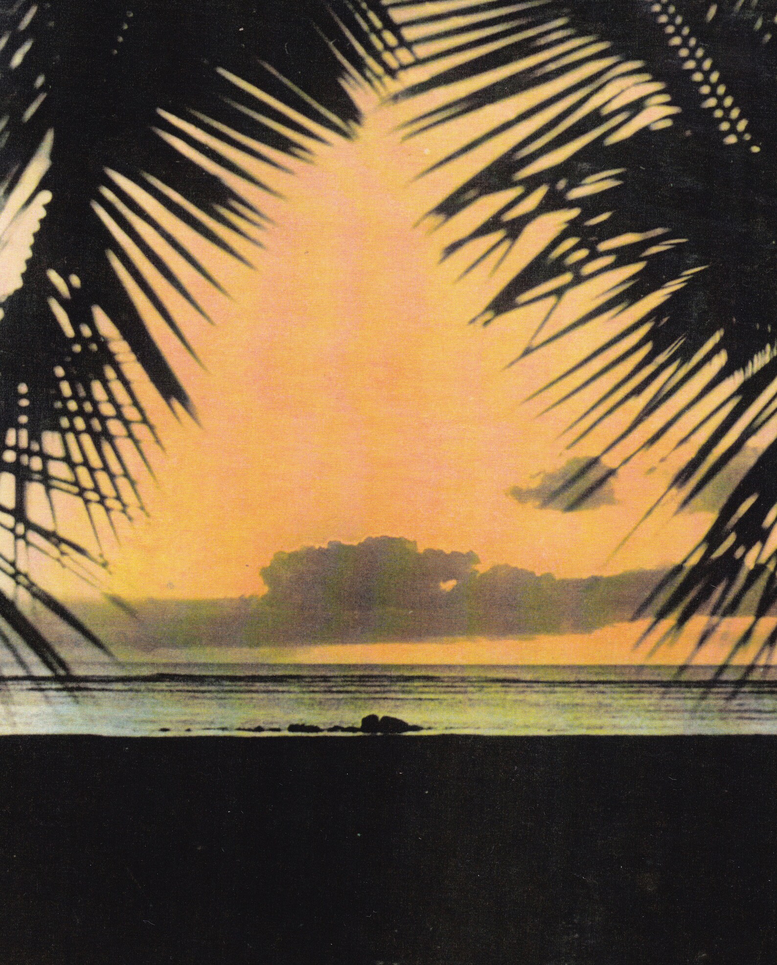 Colorful Hawaiian Sunsets Vintage Photos Note Cards Greeting Cards ...
