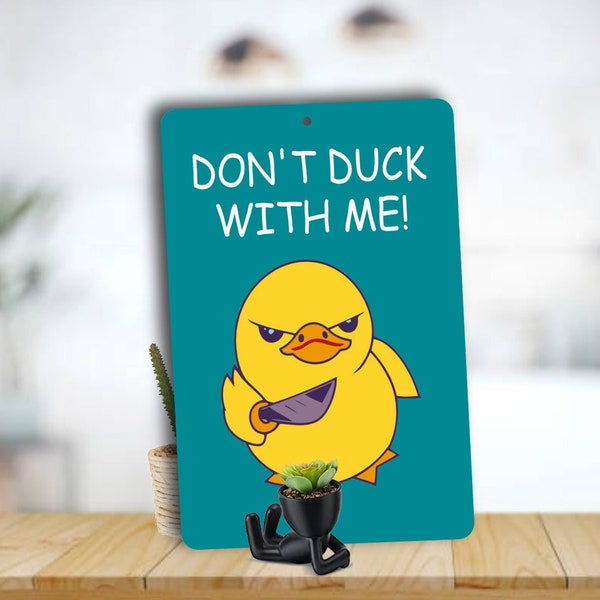 Funny Duck Signs - Etsy