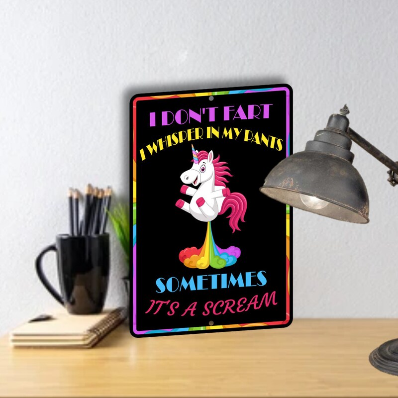 Dont Fart Sign - Etsy
