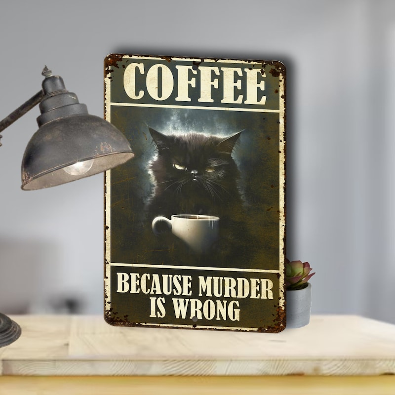 Funny Coffee Sign - Etsy