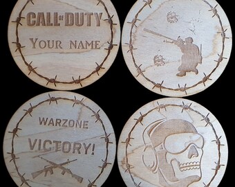 Call of Duty Coasters - Etsy