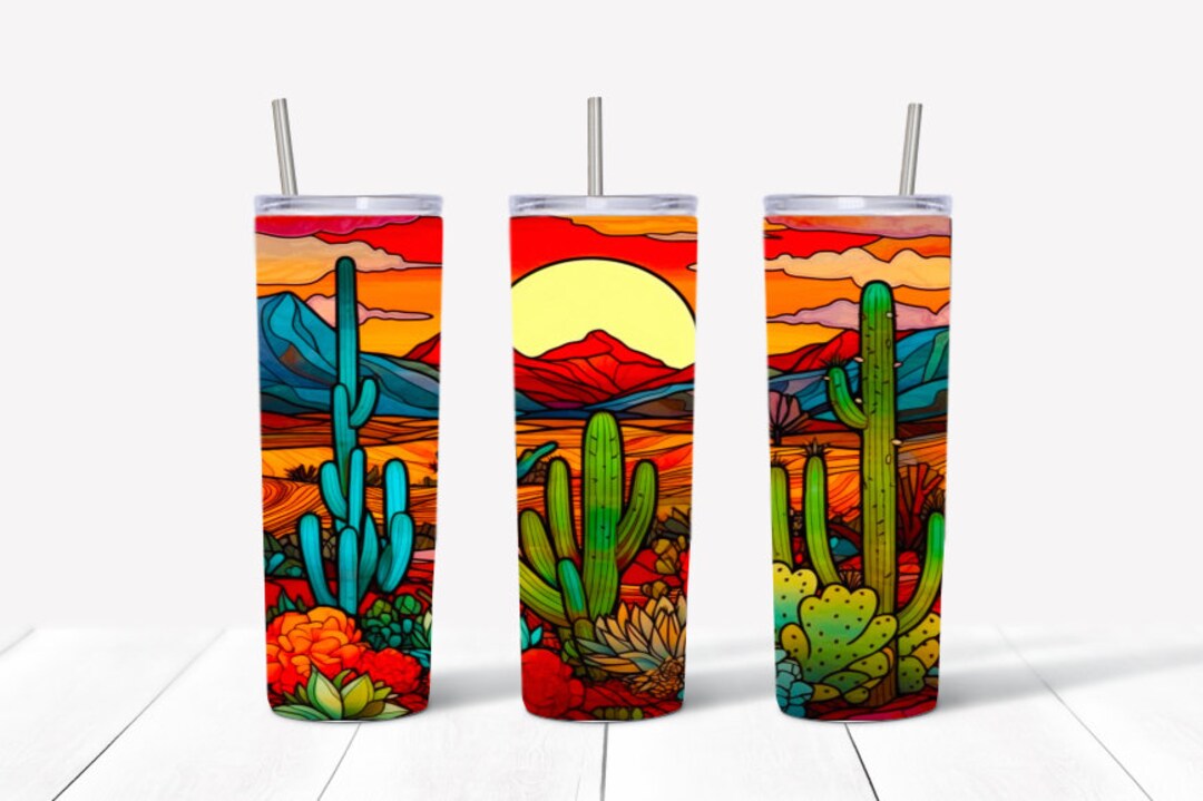 Love the Desert Arizona Sunset Tumblers - Etsy