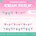 Strawberry Twitch Overlay Animated Customizable Layout - Etsy