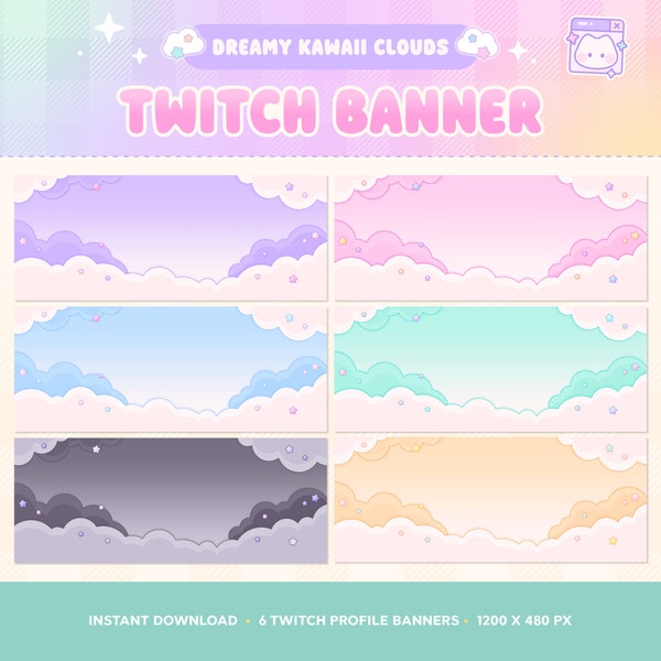 Kawaii Banner - Etsy