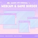 Twitch Stream Overlay Webcam Game Borders Vaporwave Retro Lofi Kawaii ...